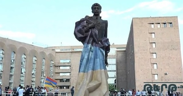 The Opening Ceremony of Statue of Aram Manoukian