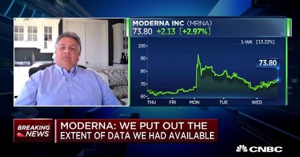 CNBC: Interview with Moderna Chairman Noubar Afeyan