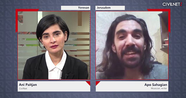 CivilNet: Interview with Apo Sahagian, Musician, a writer from Jerusalem